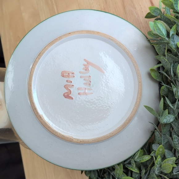 M.A. Hadley | Dining | Ma Hadley Pottery Vintage Stoneware Dinner Plate ...
